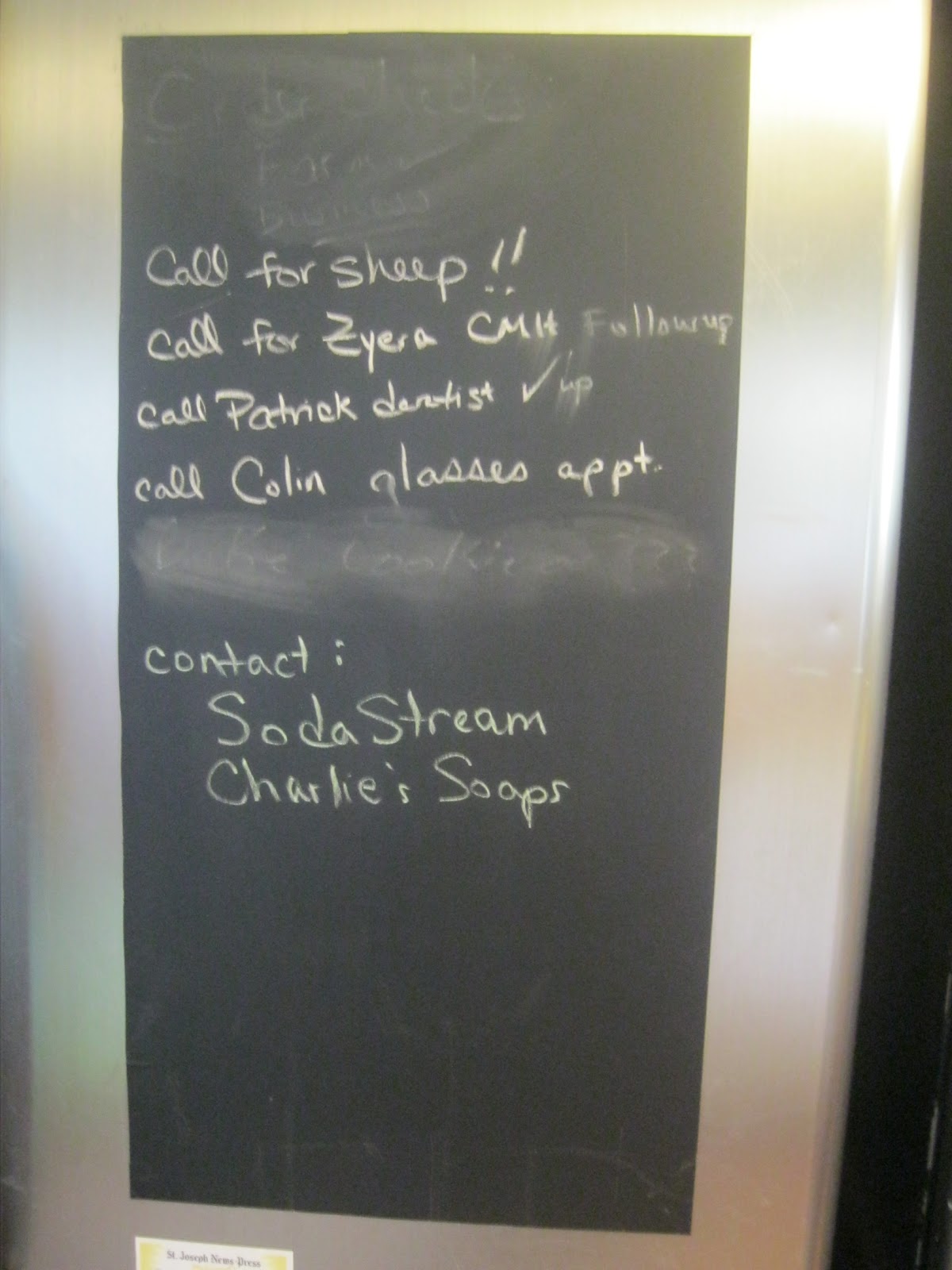 Instant Chalkboard Review - For Him and My Family