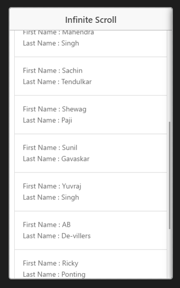 Implementing Infinite Scroll in Ionic Application - Coding Defined Implementing Infinite Scroll in Ionic Application - Coding Defined
