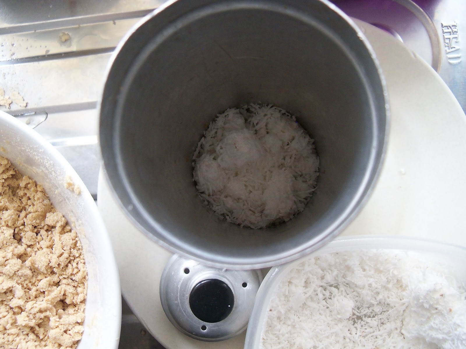 Wheat flour puttu - atta puttu