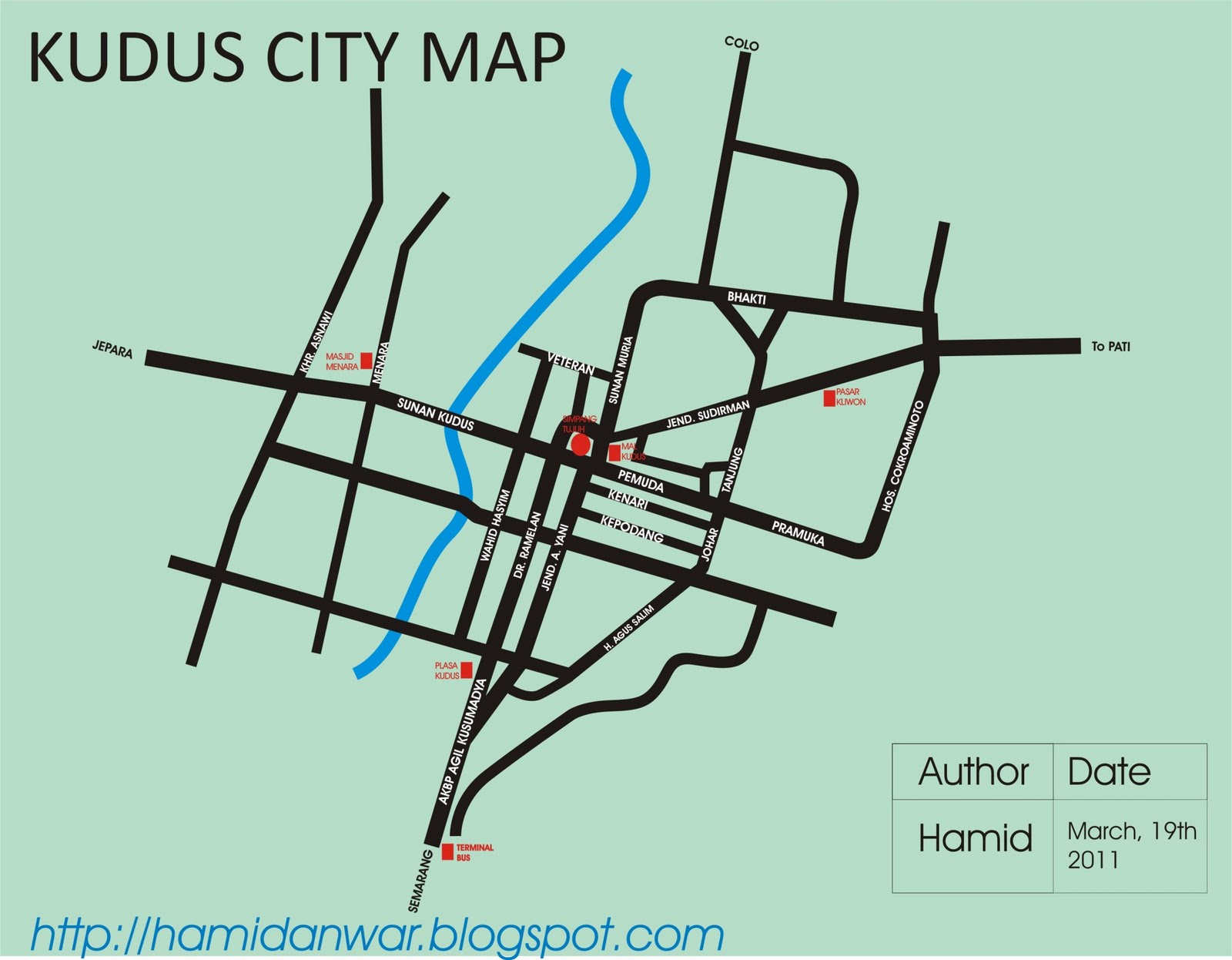 Beyond the Traveling: Peta Kudus