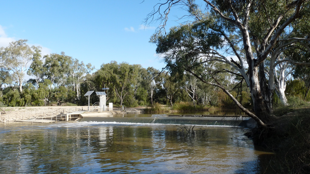 Bushranger: Kerang Weir on the Loddon