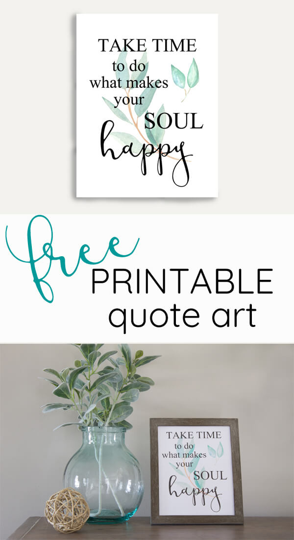 Free Printable Eucalyptus Quote Art | The Inspired Hive