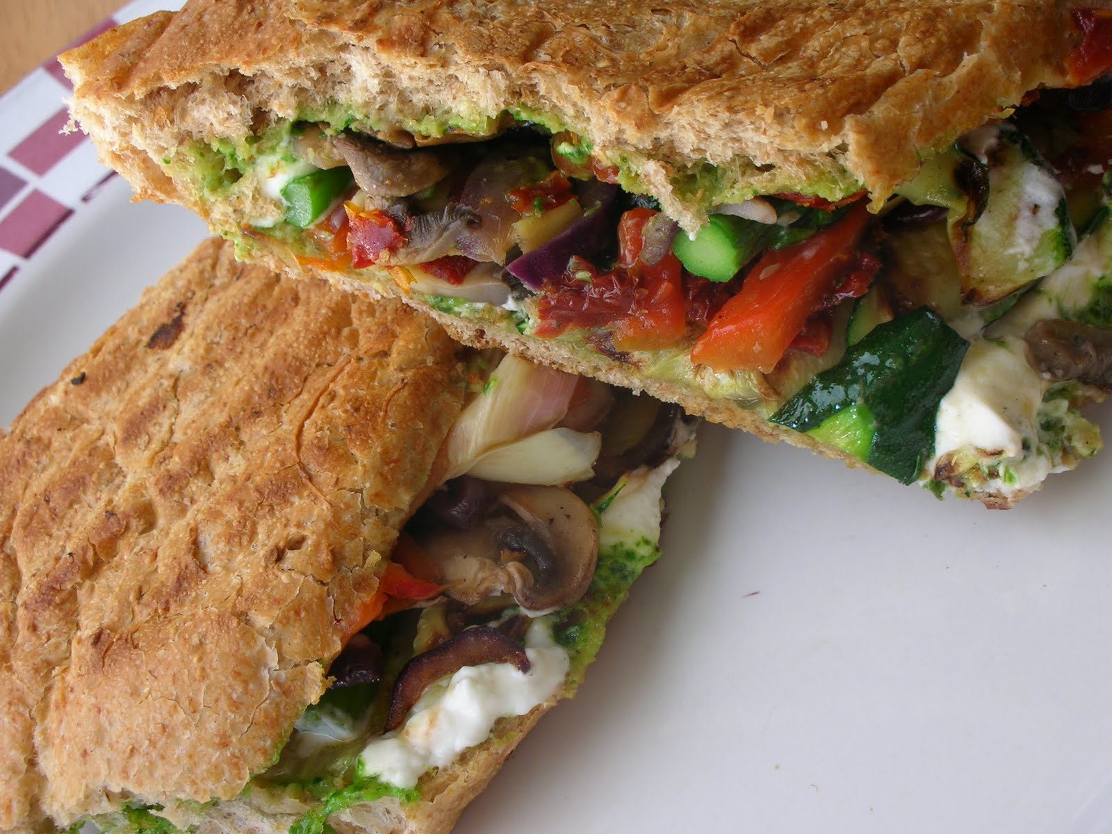 Basil: Veggie Paninis
