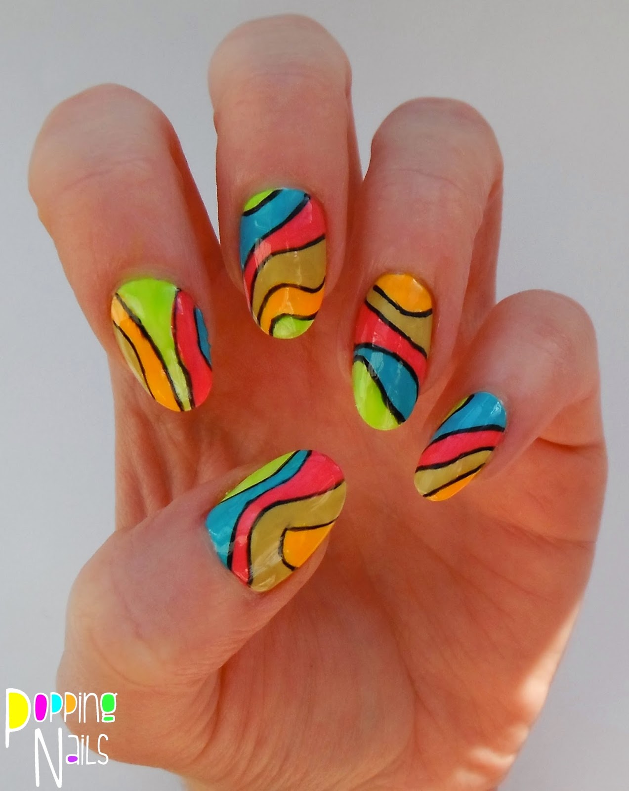 My Life in Turquoise: Guest Post by Popping Nails