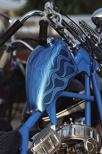 Chemical Candy Customs: Tank Paint...Clinton's Pan