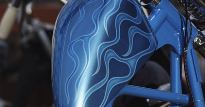 Chemical Candy Customs: Tank Paint...Clinton's Pan