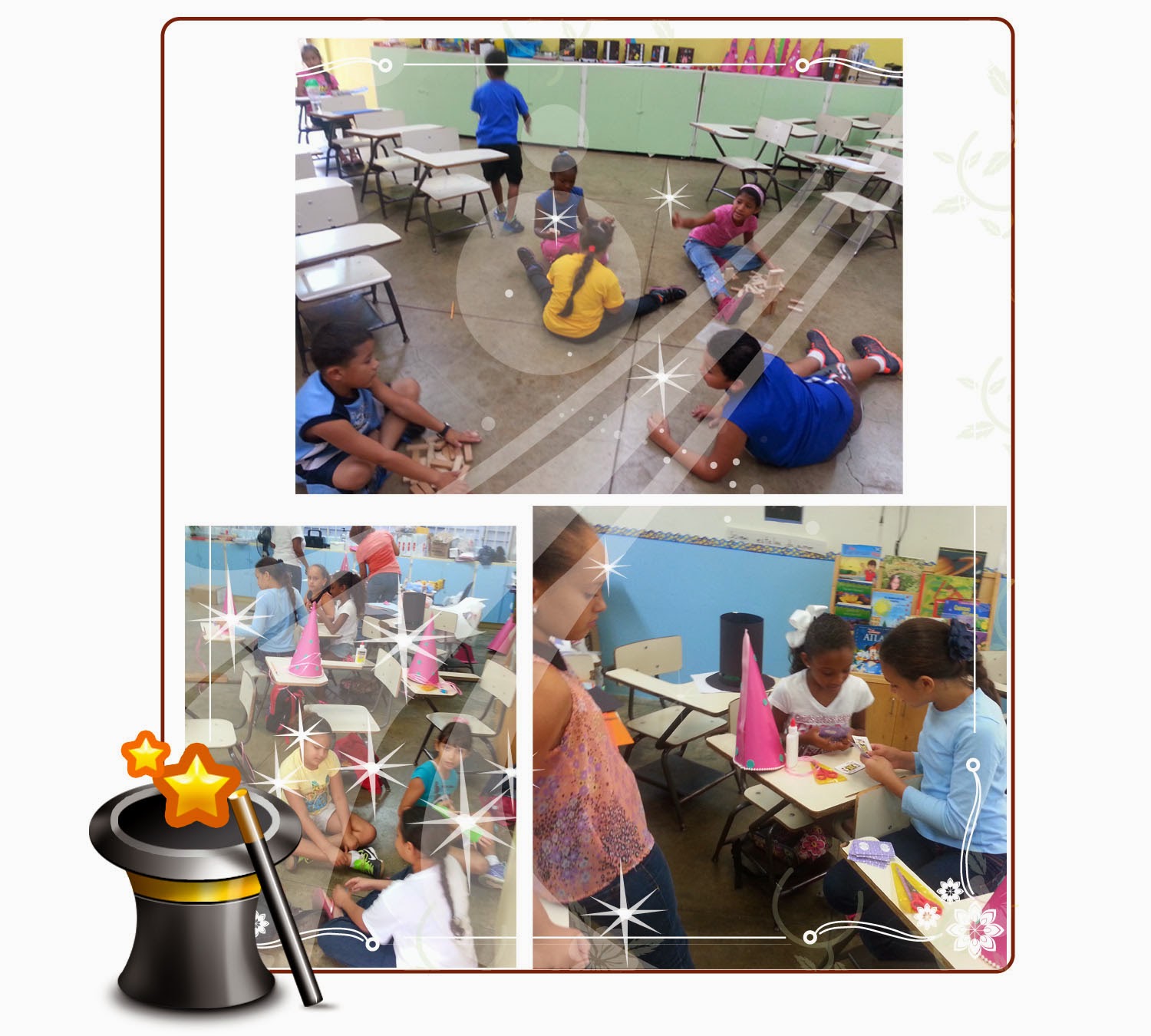 The Learning Spot: 11 avo. Dia Mágico / Magic Camp / Luz Eneida Colón