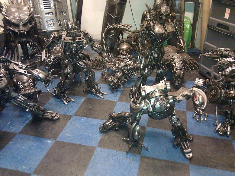 Vatives galleries: Stunning Transformer Statues (20 pics)