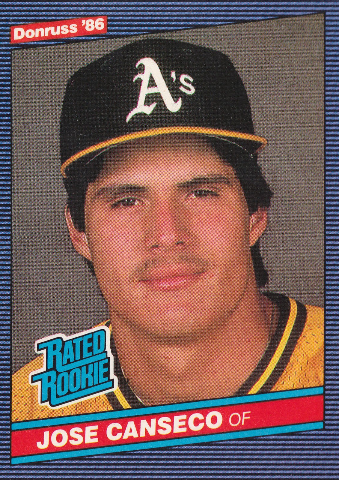 The Snorting Bull: My Top 50 Players On Cardboard-#35 Jose Canseco