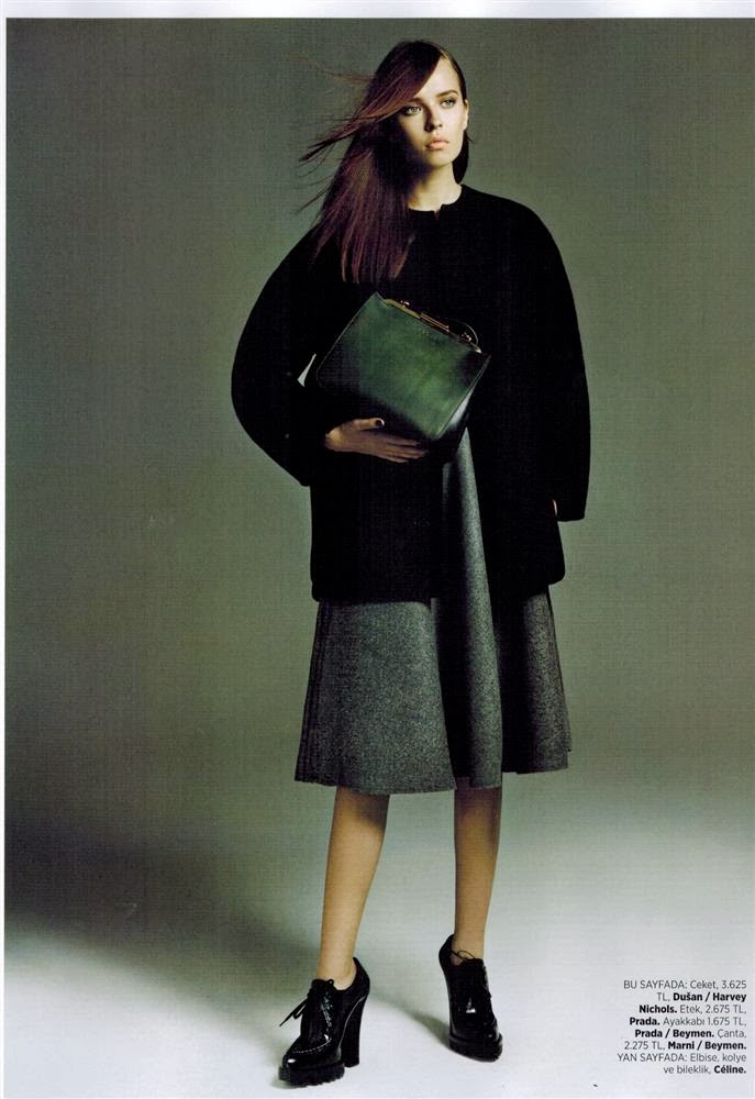 Polish Models Blog: Editorial: Magda Mayer for Harper's Bazaar Turkey ...