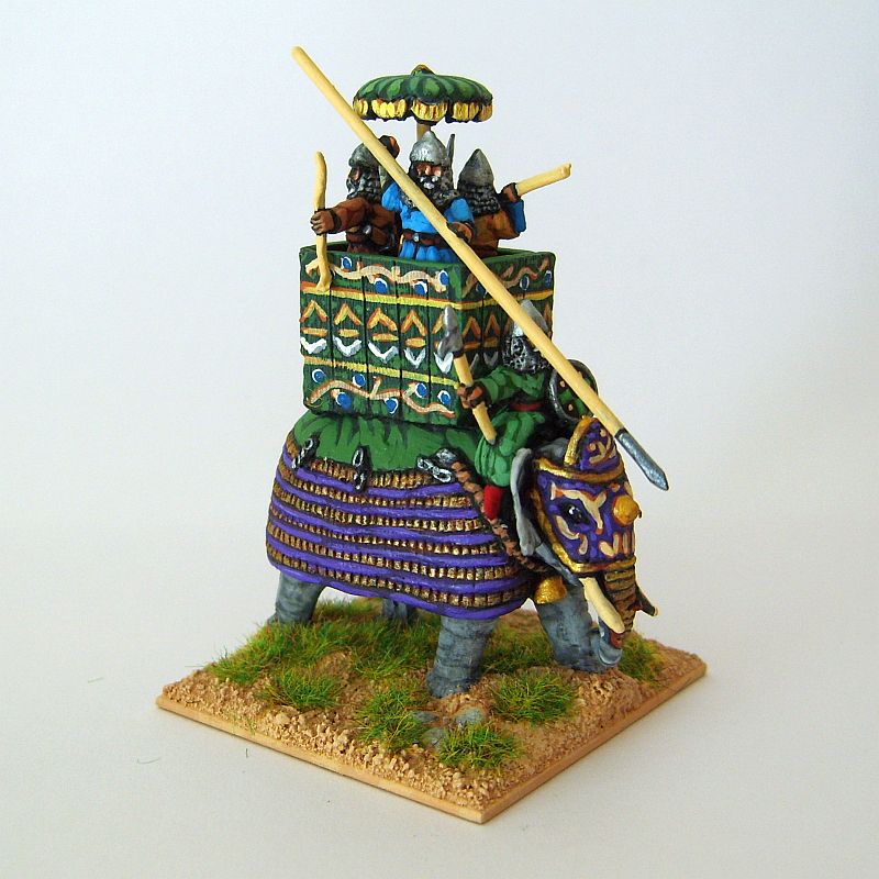 The Waving Flag: 15 mm Timurid Elephant – Part 2