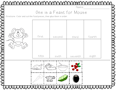 Teaching is Colorful: One is a Feast for Mouse..and Currently!