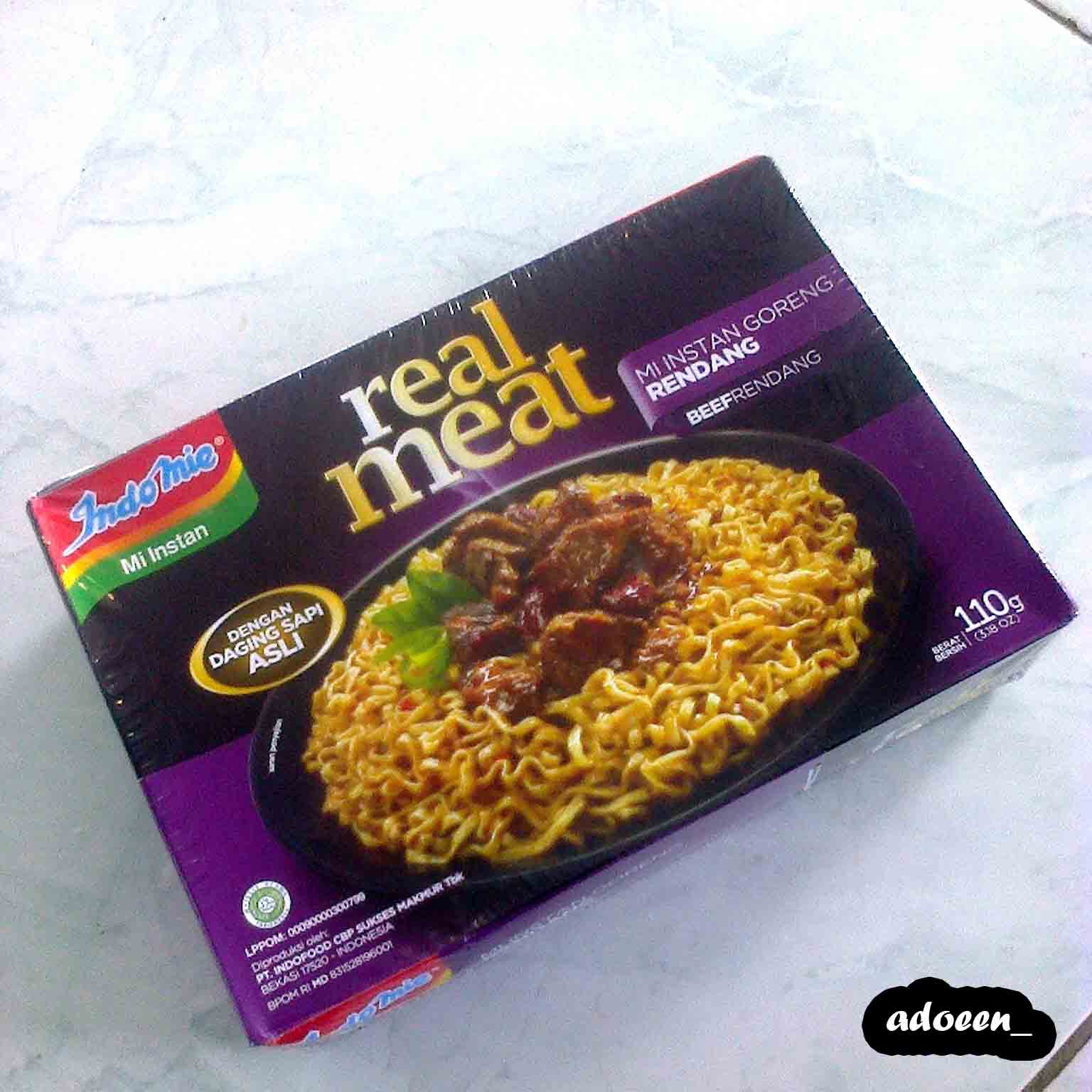 Review: Real Meat Mie Goreng Rasa Rendang