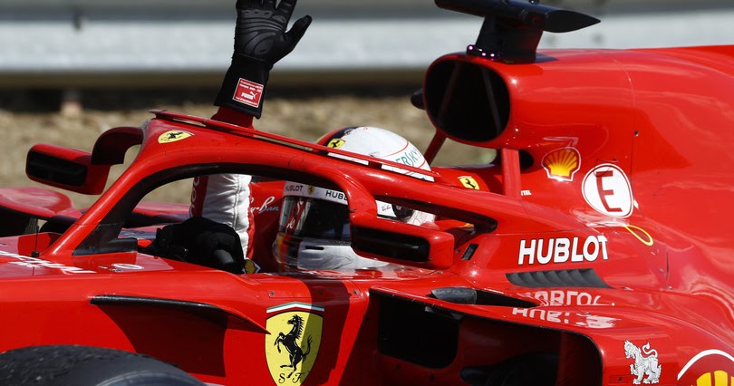F1:Seb primo, Kimi terzo; Due Rosse sul podio a Silverstone; la Ferrari ...