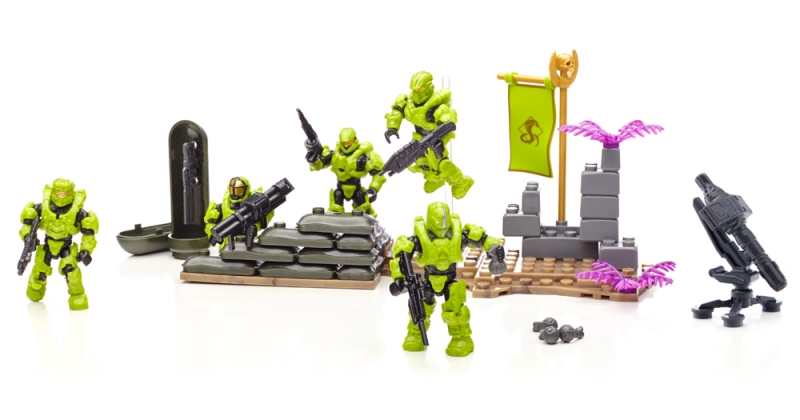 REVIEW: MEGA Bloks Halo UNSC Fireteam Vemon Battlepack | The Test Pit