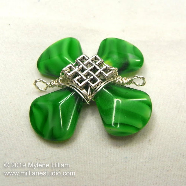Lucky Shamrock Bracelet | Mill Lane Studio