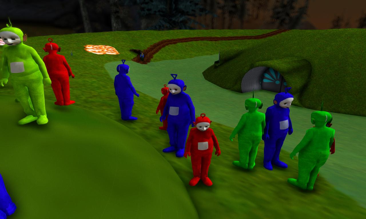 DX MODS: Pack de Skins Teletubbies