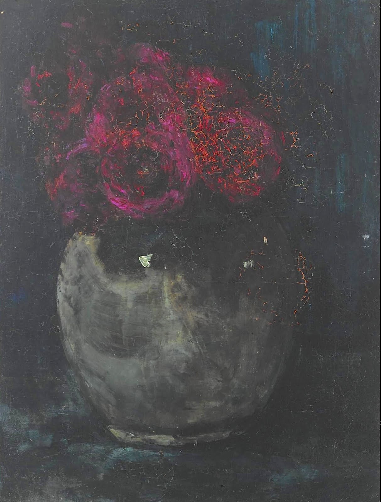 Floris Hendrik Verster (1861-1927) A Still life with roses Oil on ...