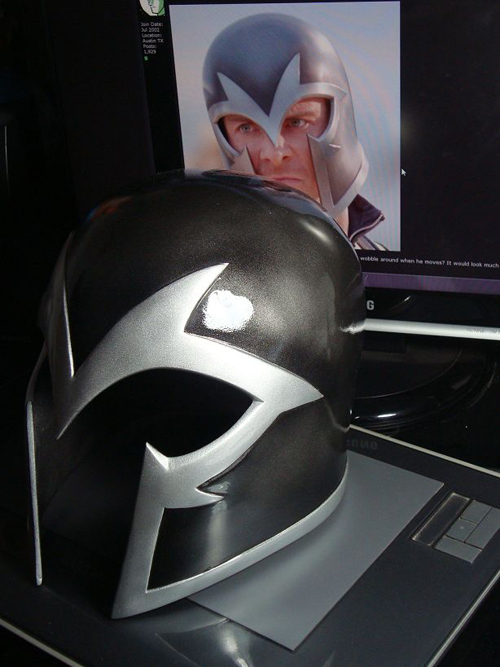 RAUL TUMBA: MAGNETO helmet X-MEN FIRST CLASS for SALE