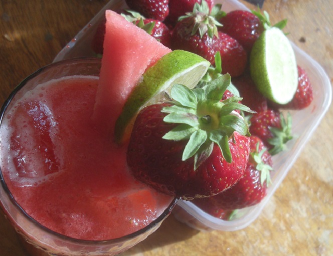 Sorieya's Homemade Cooking: Watermelon, strawberries, lemonade ...