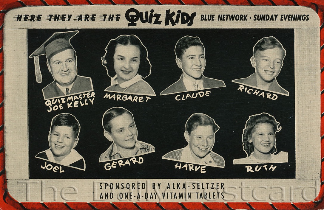 The Daily Postcard: The Quiz Kids