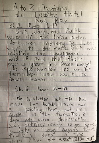 The Haunted Hotel by Ron Roy Review ~ JeanBookNerd