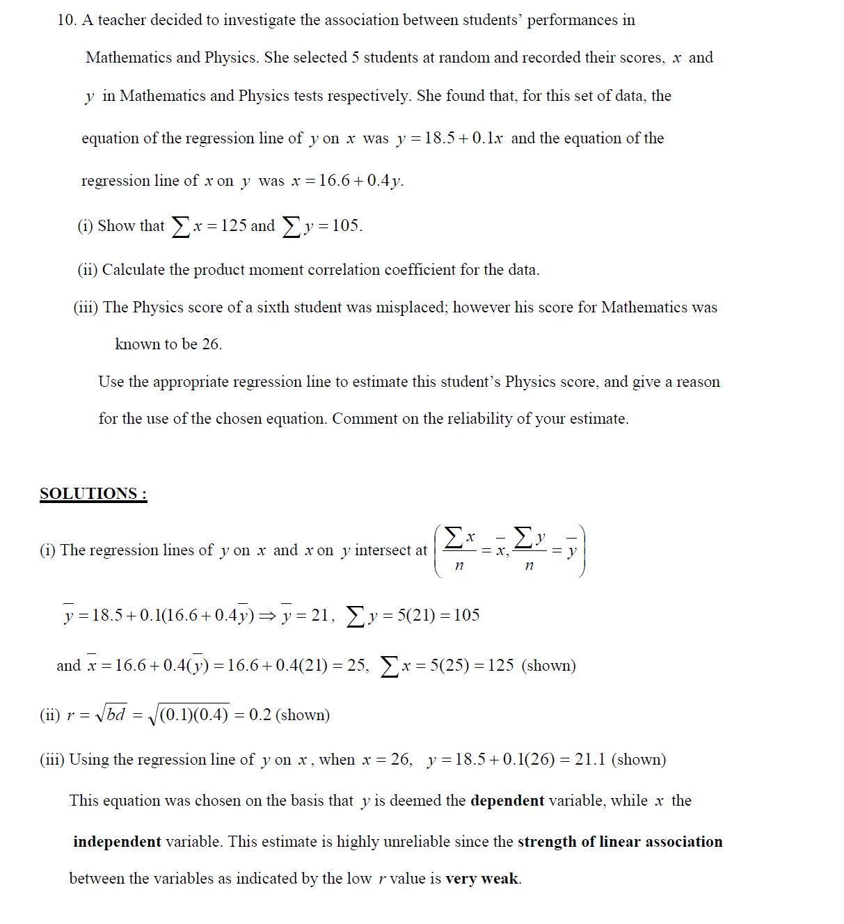 H2 Maths Tuition By White Group Mathematics