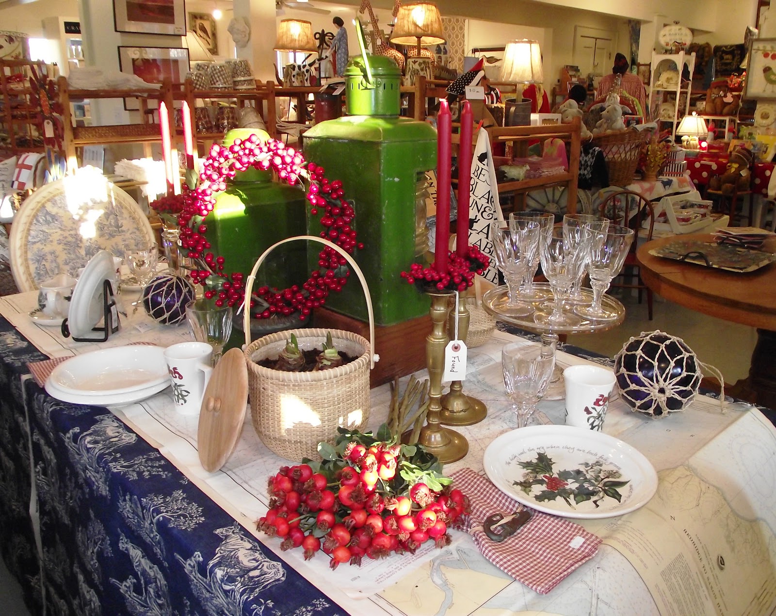 Anchor Cottage Freshwater Decor: Christmas Open House At Anchor Cottage