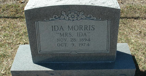East Texas Genealogy: Ida Marable Morris