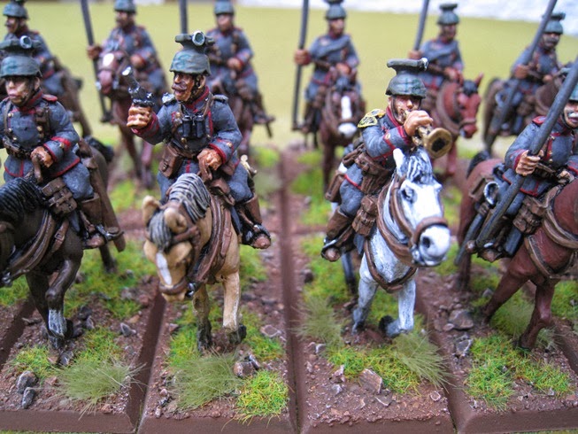 Battleaxe Painting Service: WWI German Uhlans