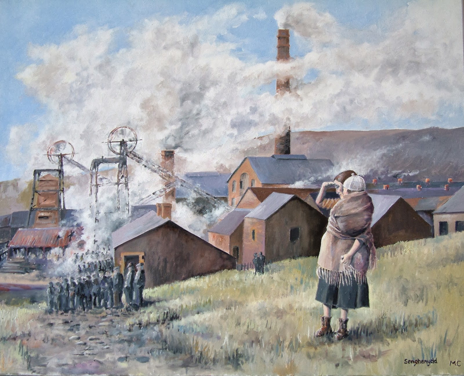 Carmarthen Artist: Universal Colliery, Senghenydd