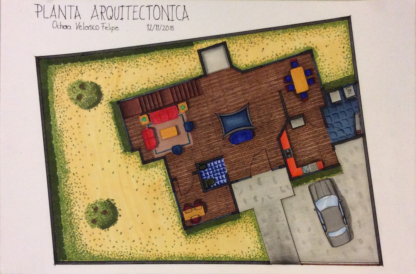 Arquitectos en Proceso: Planos Arquitectónicos a Color