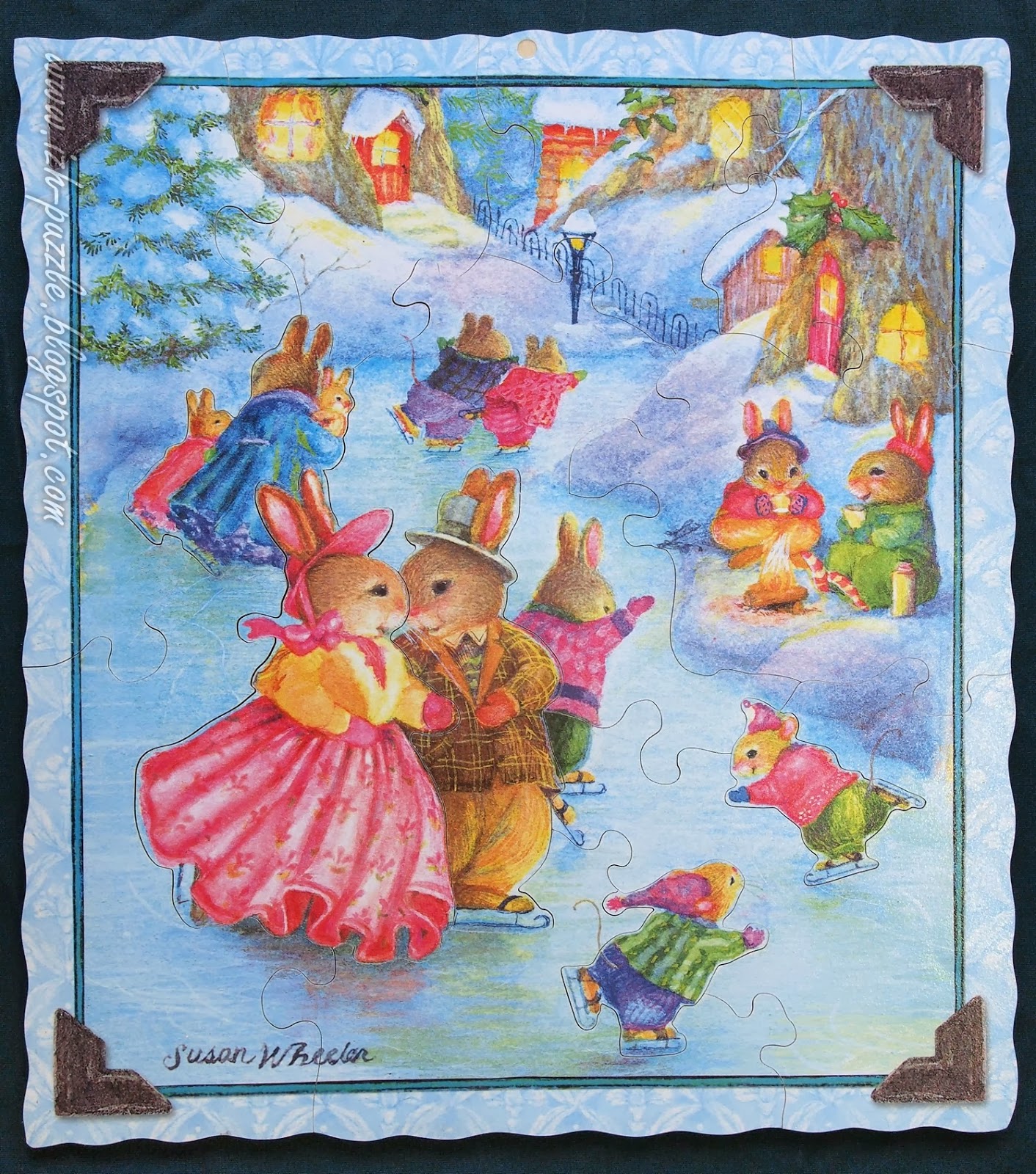 Деревянные пазлы и игрушки: Пазл №013/1 - Двенадцать месяцев с ...