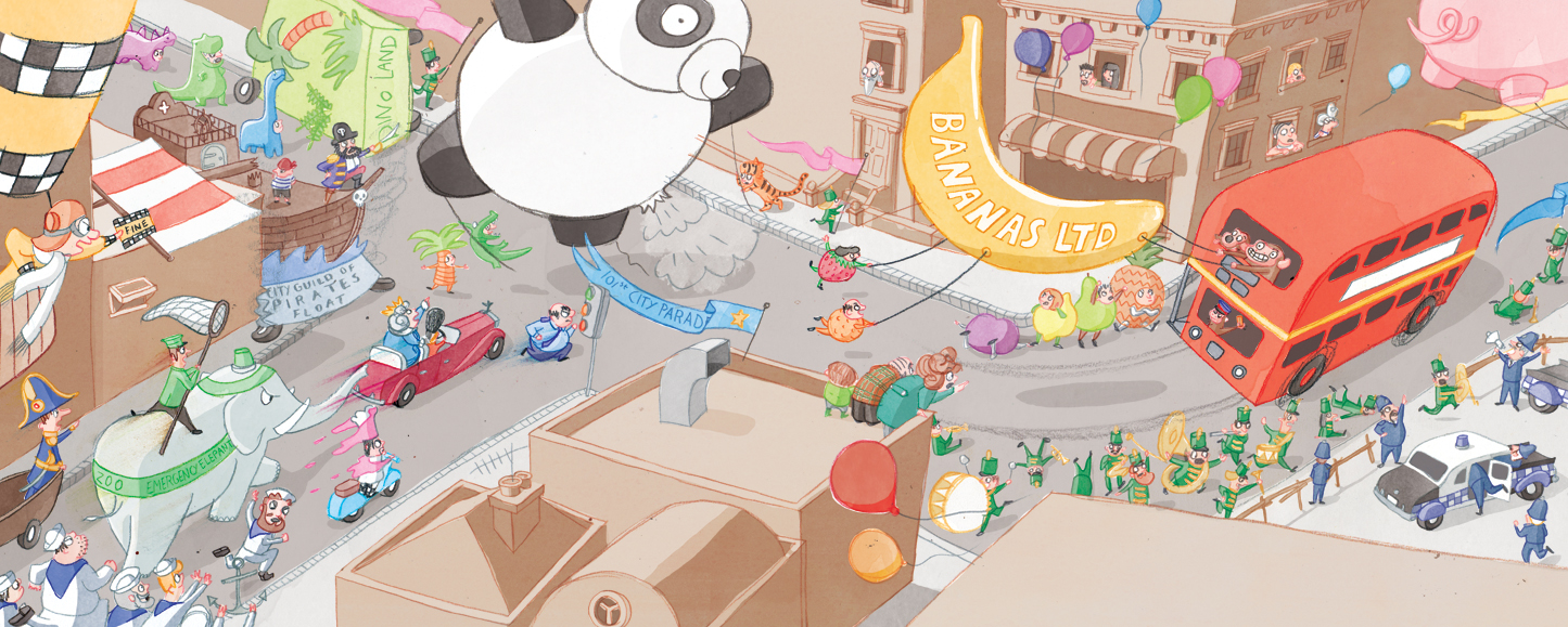 Elys Dolan: Monkey Bus: In Glorious Technicolor