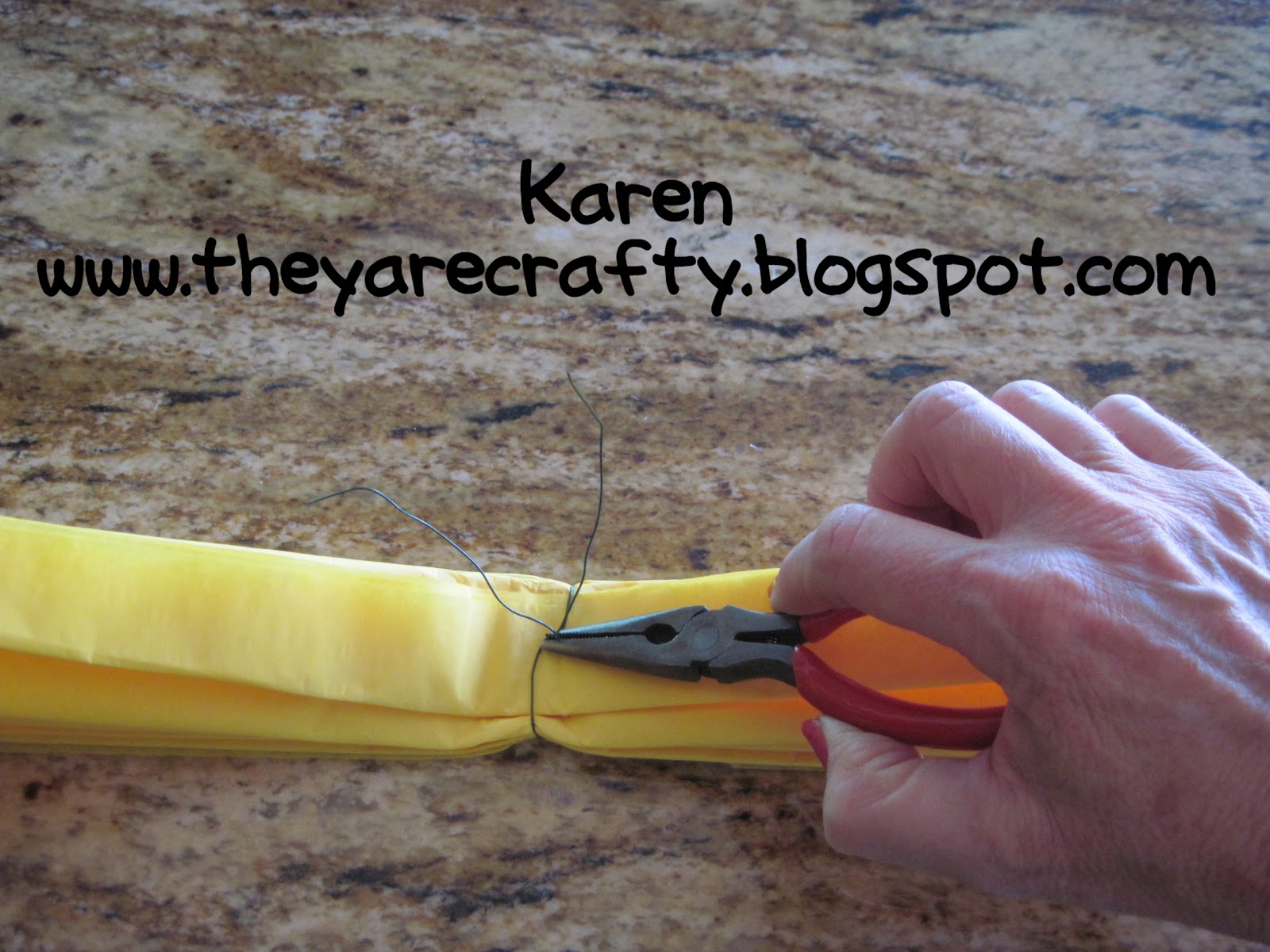 They Are Crafty: Tissue Paper Balls