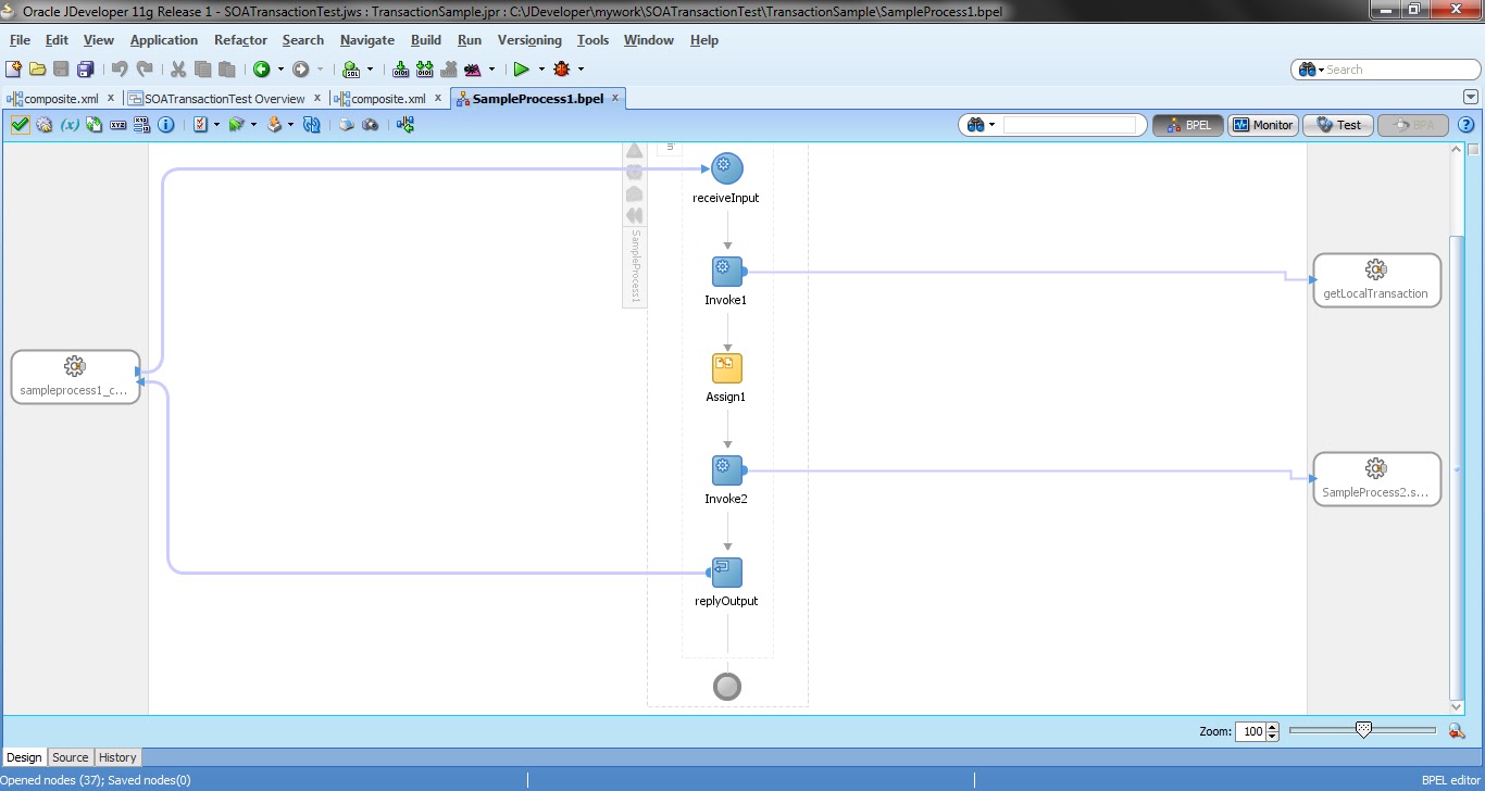 Oracle Soa Bpel Bpm Working With Transactions Soa Suite 11g