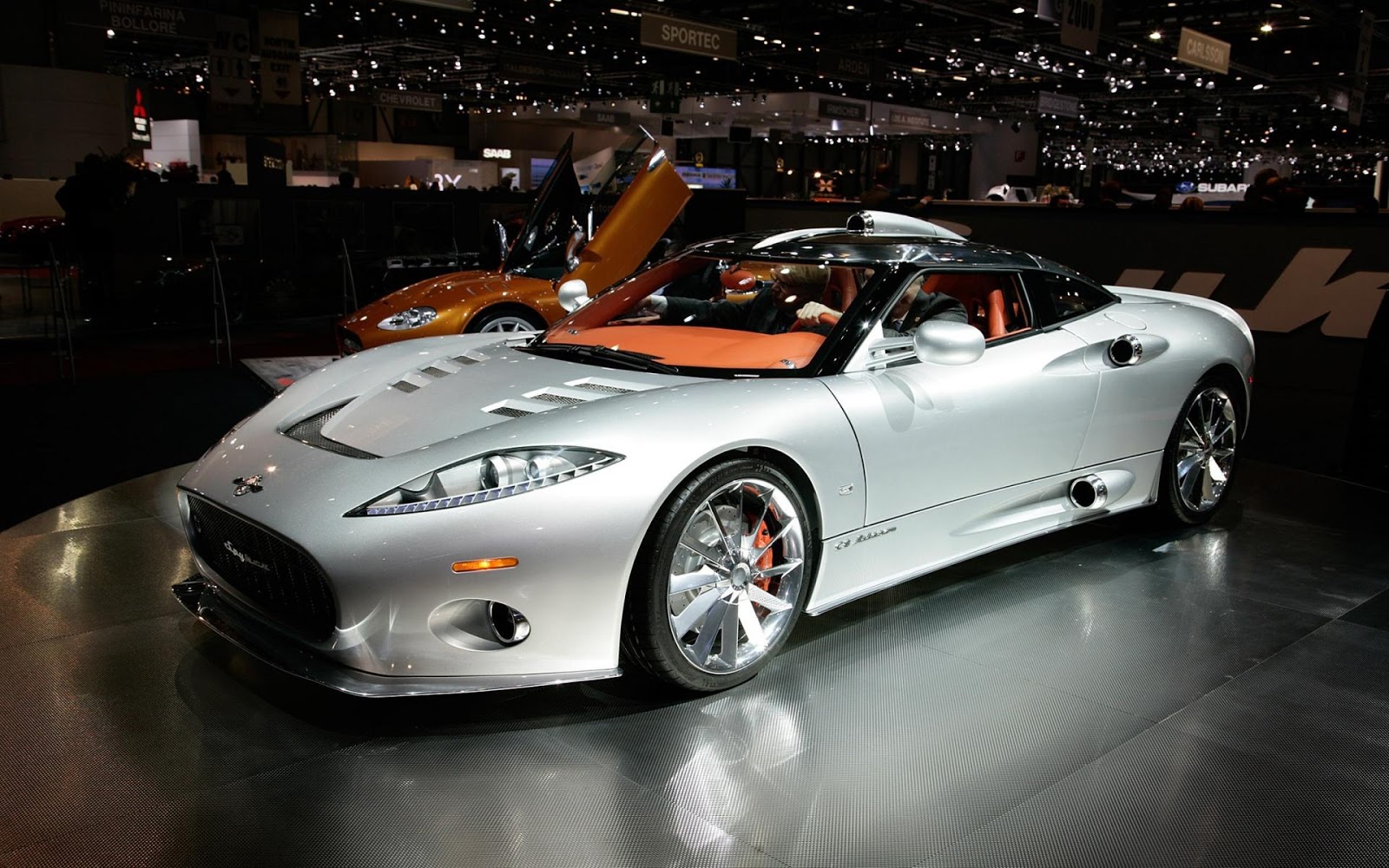 Wallpapers of beautiful cars: Spyker C8 Aileron GT Racer and Geneva ...