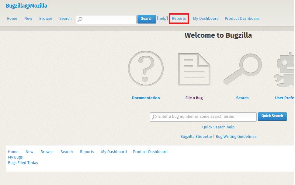Bug Reports In Bugzilla