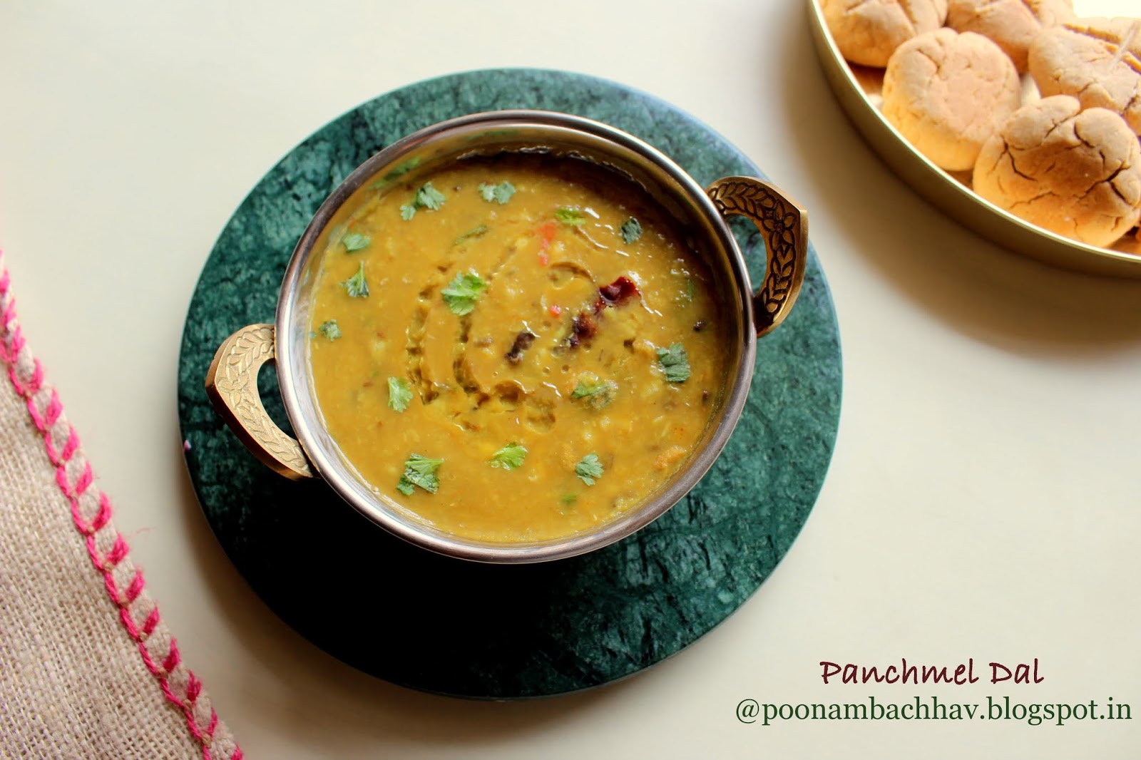 Annapurna: Panchmel Dal / Rajasthani Panchratna Dal Recipe