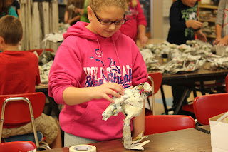 Lake and Hartville Elementary Art: Oaxacan Animals in Paper Mache' 5th ...