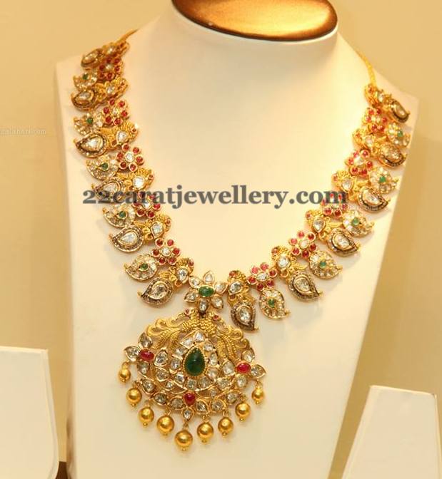 6 Different Styles Mango Mala Sets - Jewellery Designs