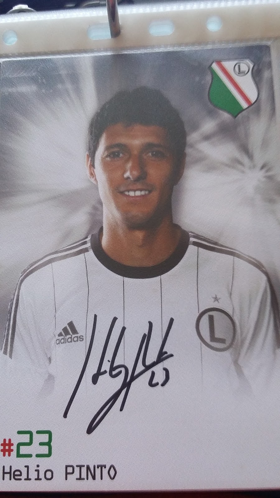 Autografy Mateusza: Helio Pinto