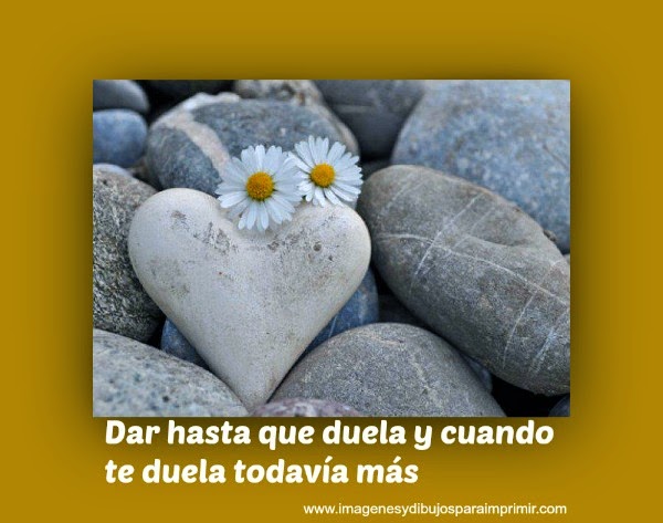 Frase con imagen de dar | Frases para compartir con imagenes