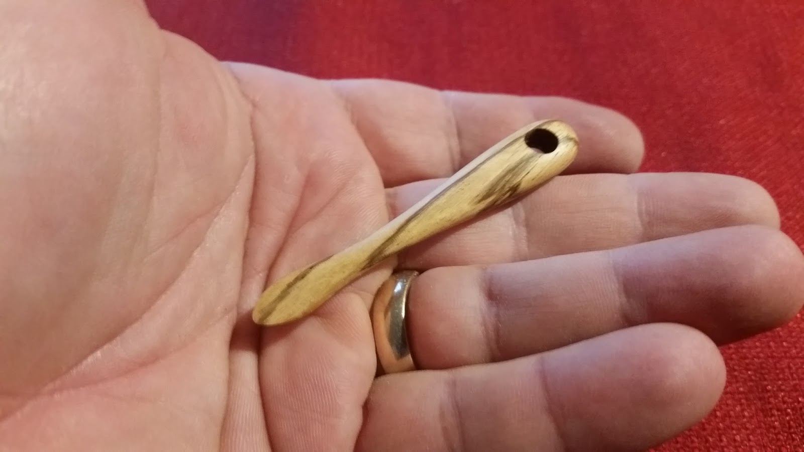 Modern Snuff Blog: My Second Zebrawood Snuff Spoon