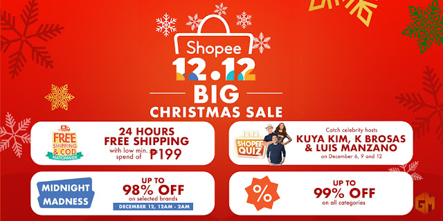 bigger than ever, the Shopee 12-12 Big Christmas Sale. - Gizmo Manila