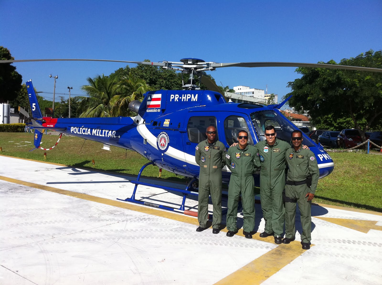 Comandante Duton: Tripulação do GRAER PMBA pernoita no GAM