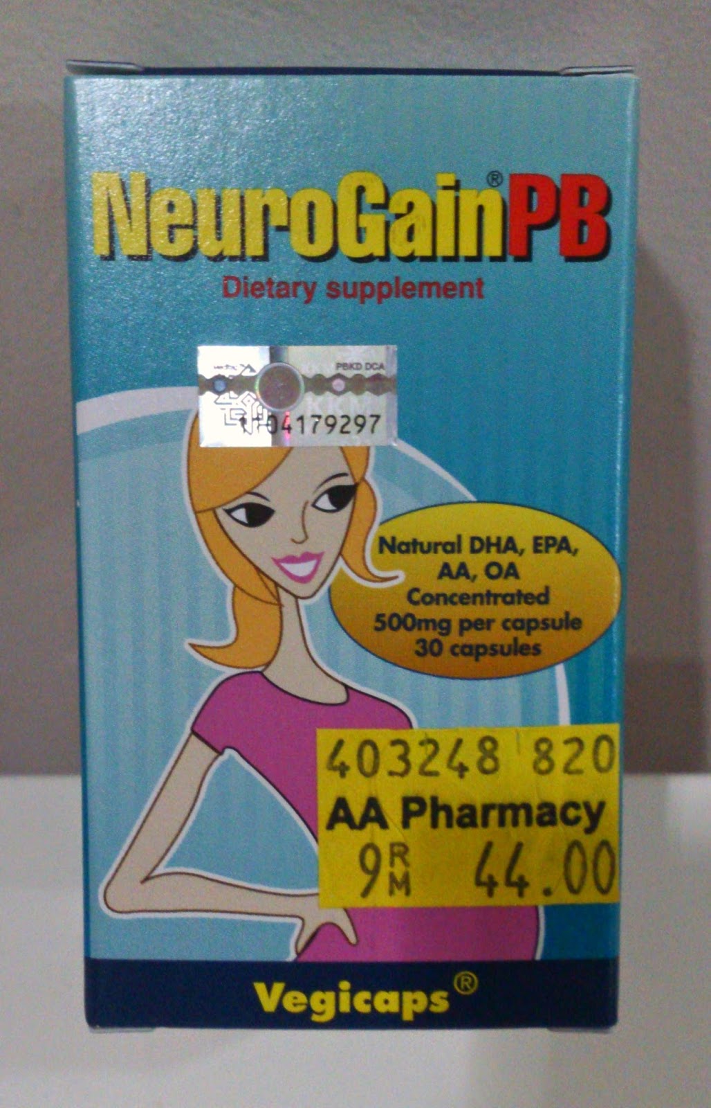 JL Journal: DHA for pregnancy - Neurogain PB vs GNC
