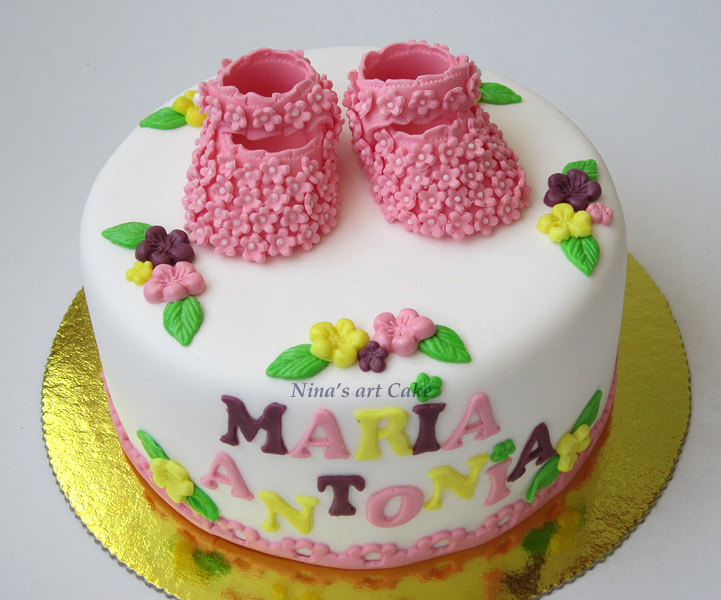 Nina's Art Cake: Tort pentru Maria