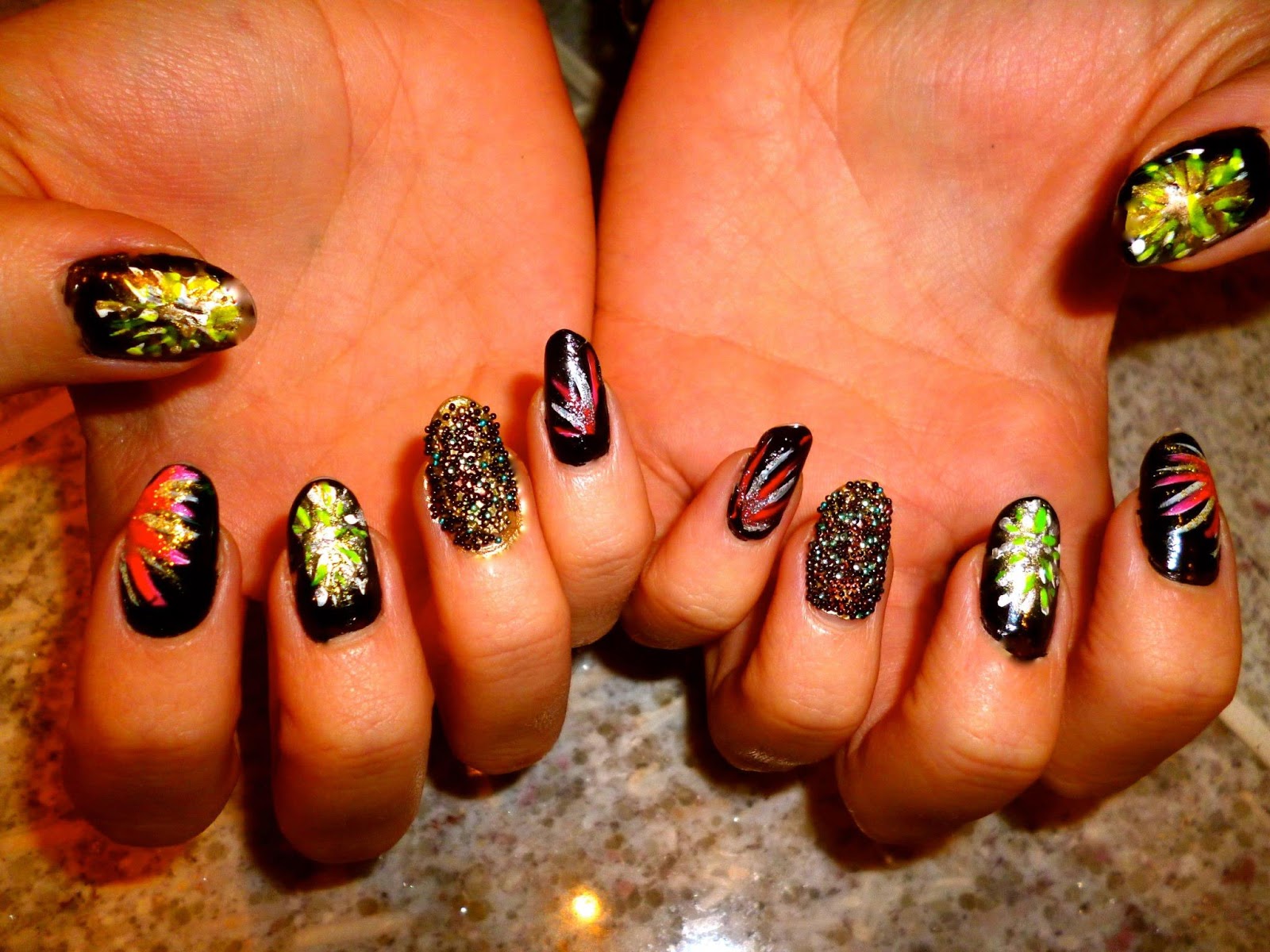 Science, Engineering and Nail Art: Bonfire night & Halloween