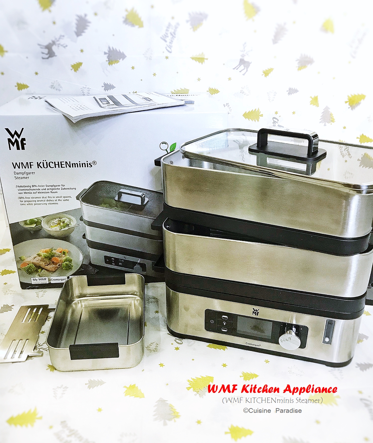 [Review] WMF KITCHENminis Steamer - 福腾宝电蒸锅